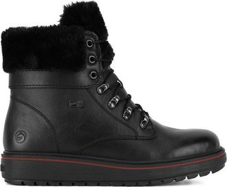 Remonte Schnürschuhe Remonte D0U70-01 Schwarz