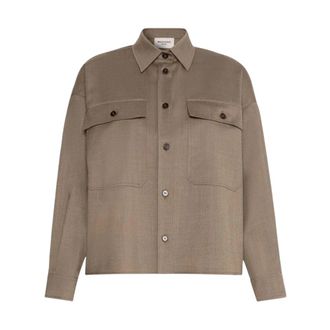 Max Mara Oversized Utility Shirt - - Jackets - Damen - Braun - XS