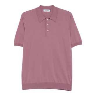 Gran Sasso Polo - Homme - Tops - Violet - Taille: M