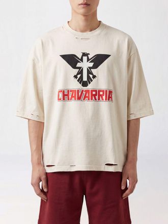 Willy Chavarria T-shirt relaxed fit en coton &agrave; imprim&eacute; graphique