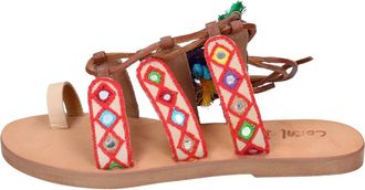 Coral Blue Sandali Tessuto - - Shoes - Damen - Mehrfarbig - 37 EU
