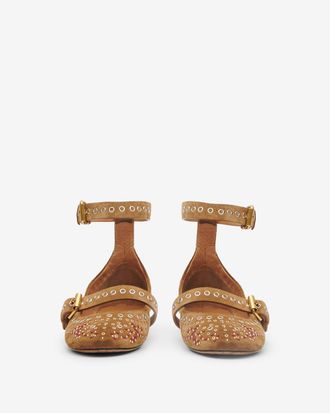 Isabel Marant Ballerines Ylza - Femme - Cognac - Taille37 - Isabel Marant