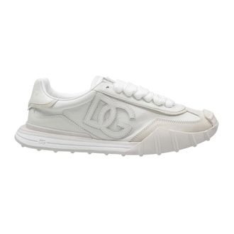 Dolce & Gabbana Homme, Chaussures, Blanc, Taille: 42 EU Baskets Athl&eacute;tiques DG
