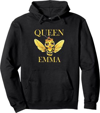 BDAZ Queen Emma Bee Honeybee Bumblebee Damen Mädchen Pullover Hoodie