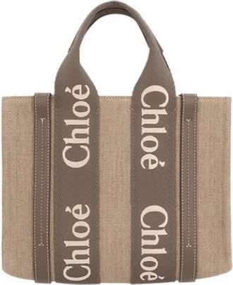 Chlo&eacute; Femme, Sacs, Gris, Taille: ONE Size Petit sac cabas Woody