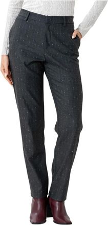 Kocca Femme, Pantalons, Gris, Taille: 38 FR Pantalon bootcut &eacute;l&eacute;gant &agrave; paillettes