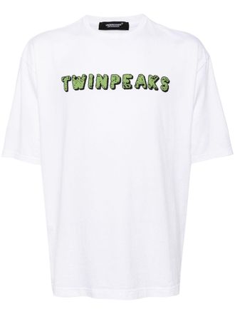 Undercover t-shirt en coton &agrave; imprim&eacute; graphique - Blanc