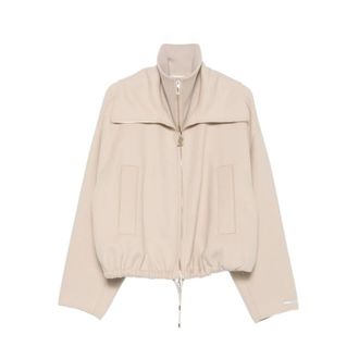 Sportmax Emiro Bomberjacke - - Jackets - Damen - Beige - S