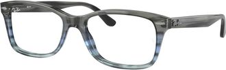 Ray-Ban unisex, Accessoires, Bleu, Taille: 53 MM Rx5428 Optical Frame