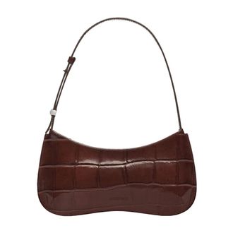 Jacquemus Femme, Sacs, Brun, Taille: ONE Size Sac Bandoulière en Cuir Marron