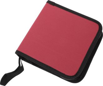 BESPORTBLE LIFKICH Tragbare CD H&uuml;lle aus Robustem Oxford Gewebe Leichte DVD Aufbewahrungstasche mit Rei&szlig;verschluss und Tragegurt Praktische CD Organizer Tasche f
