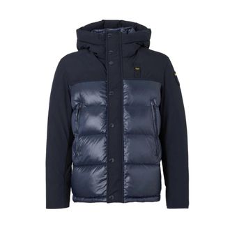 Blauer Brook Padded Jacket - - Jackets - Herren - Blau - XL