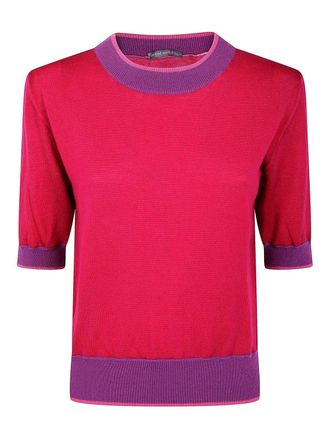 In Bed With You Pull Col Rond - Rouge