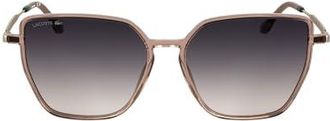 Lacoste Womens Sunglasses L6062S/N - Transparent Blush with Lens