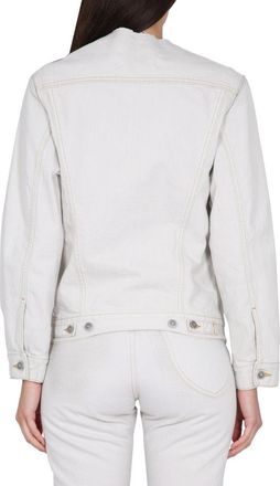 Maison Margiela Cotton Denim Jacket - White