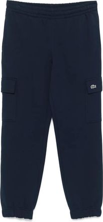 Lacoste pantalon de jogging &agrave; poches cargo - Bleu