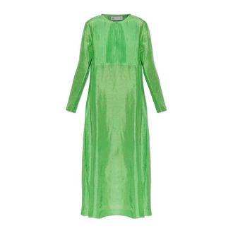 Tory Burch Lang&auml;rmeliges Kleid - - Dresses - Damen - Gr&uuml;n - L