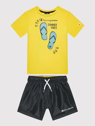 Champion Set T-Shirt und Sportshorts 306050 Bunt Regular Fit