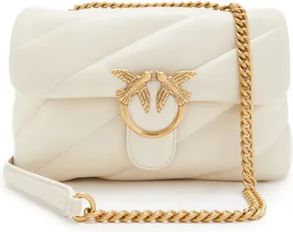 Pinko Pinko Crossbody Bags - Love Puff Classic Cl - Gr. unisize - in Weiß - für Damen