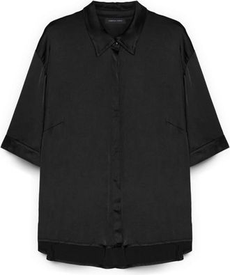 Fiorella Rubino Damen, Blusen & Hemden, Schwarzk, 7XLGr&ouml;&szlig;e