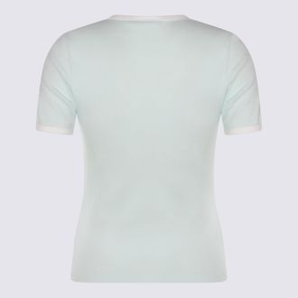 Courr&egrave;ges Womens T-Shirts And Polos Light Mint-Heritage White Mint/heritage