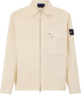 Stone Island Homme, Vestes, Beige, Taille: M Manteaux