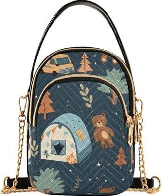 Mnsruu Sac à bandoulière pour femme - Joli sac à dos à bandoulière avec sangle réglable