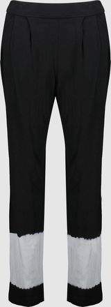 Raquel Allegra Pantalon Brooke Noir Gris