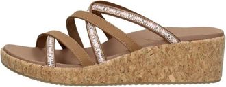 Skechers Femme, Chaussures, Brun, Taille: 42 EU Arch Fit Beverlee Open Teen