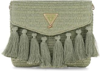 Guess unisex, Accessoires, Vert, Taille: ONE Size Mini Sac &agrave; Franges