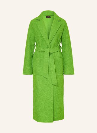 Miss Goodlife Miss Goodlife Boucl&eacute;-Mantel gruen