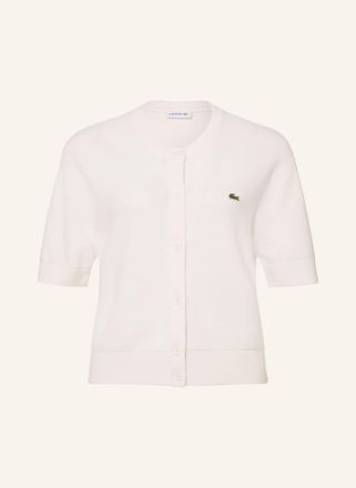 Lacoste Strickjacke weiss