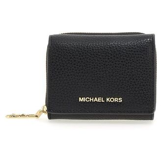 Michael Kors 32S4G8ED8L-001 SM TRIFOLD ZA WALLET Women BLACK Size One Size