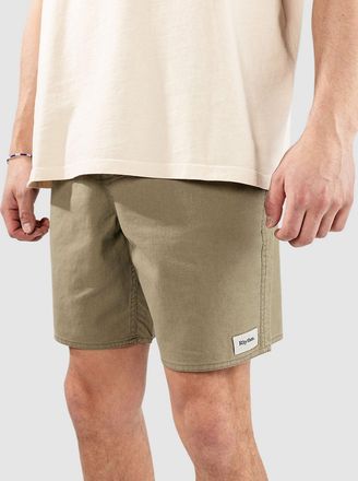 Rhythm Classic Linen Jam Shorts olive