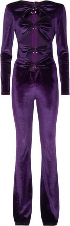 Philipp Plein Femme, Combinaisons et Ensembles, Violet, Taille: 38 FR Combinaison