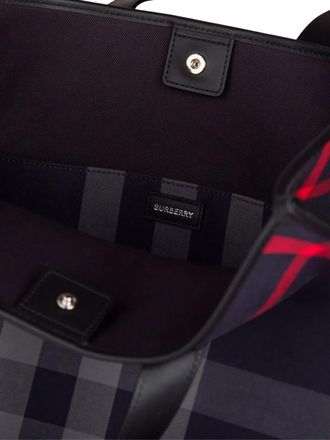 Burberry Shopper & Totes - Ip Check Logo Tote Bag - Gr. unisize - in Blau - f&uuml;r Damen