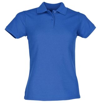Fruit Of The Loom Damen Poloshirt SS092M, Blau - Blau (K&ouml;nigsblau), Gr. 46 (Herstellergr&ouml;&szlig;e: XXL)