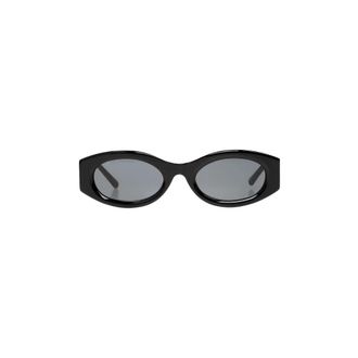 The Attico Berta Oval Sonnenbrille - - Accessories - Damen - Schwarzk - ONE SIZE