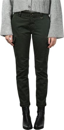Mason's Pantalon Cargo Chile City - Femme - Pantalons - Vert - Taille: 38 FR