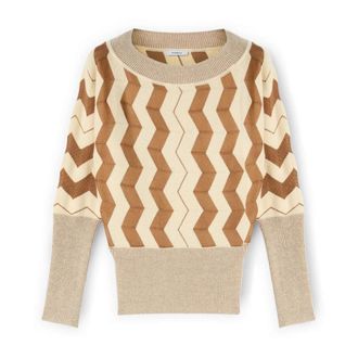 Motivi Damen, Strickwaren, Beige, SGröße