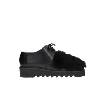 L37 Femme, Chaussures, Noir, Taille: 35 EU Chaussures à lacets Cosmic Girl