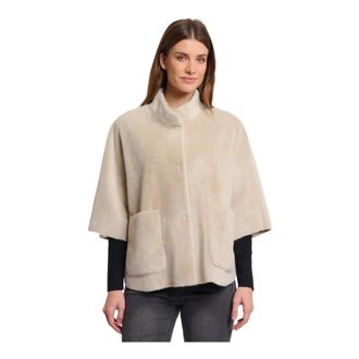 Rino&Pelle Cappa/Poncho - - Jackets - Damen - Beige - S
