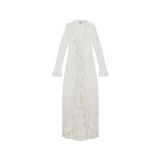 ARAKII Robe longue transparente en dentelle