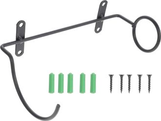 BESPORTBLE Wandmontierter Weinflaschenhalter aus Eisen Platzsparendes Weinständer Regal Dekorativer Flaschenhalter für Zuhause Bar Restaurant Praktisches Moderne