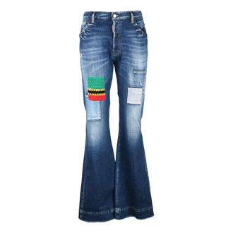 Dsquared2 Homme, Jeans, Bleu, Taille: M Bob Flared Jeans