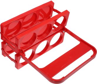 Milisten jojofuny Klappbarer Bierkorb aus Kunststoff Faltbarer Bierflaschenhalter mit 78cm Durchmesser Tragbarer Biertr&auml;ger f&uuml;r Party und Alltag Wiederverwendb