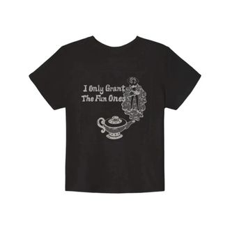 Re/Done Classic Tee - - Tops - Damen - Schwarzk - S