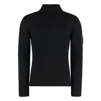 Prada Herren, Strickwaren, Schwarzk, MGr&ouml;&szlig;e