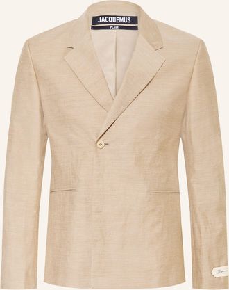 Jacquemus Jacquemus Sakko La Veste Melo Mit Leinen beige