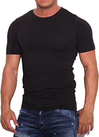 Jack & Jones Jack and Jones - T-Shirt - Coupe Cintr&eacute;e - Uni - Coton - Homme - Black - XL